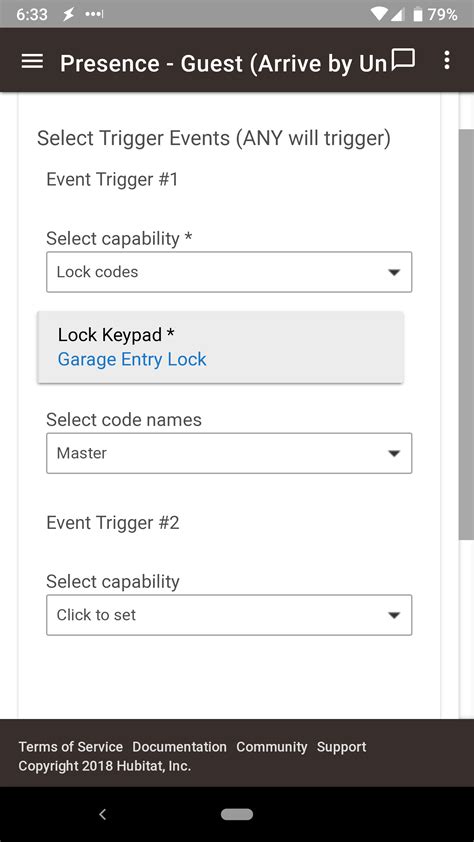 1st Rule In Rm 📐 Rule Machine® Hubitat