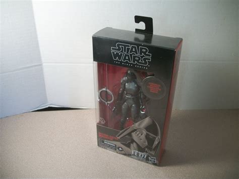 Star Wars 95 Black Series 6 Carbonized Graphite Second Sister