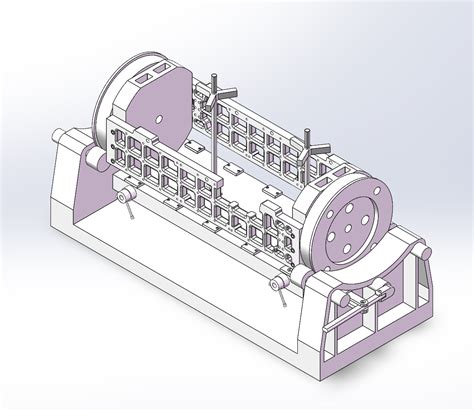 Diesel Engine Cylinder Block Fixture