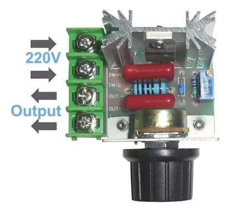 Regulador Velocidad Variador Arduino Dimmer Scr Potencia En Venta En Mendoza Mendoza Por Sólo