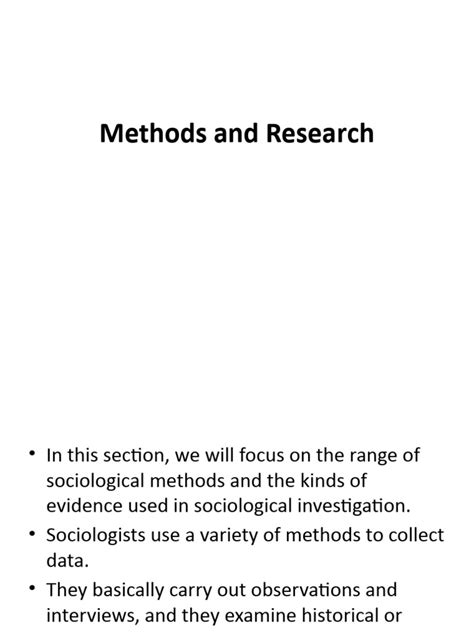 Methods And Reserach 2 Pdf Survey Methodology Sampling Statistics