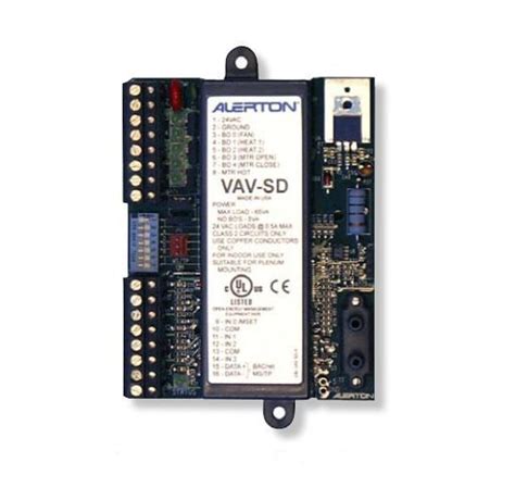 Single Duct Vav Controller Room And Zone Controllers Building Controls Controllers And Control