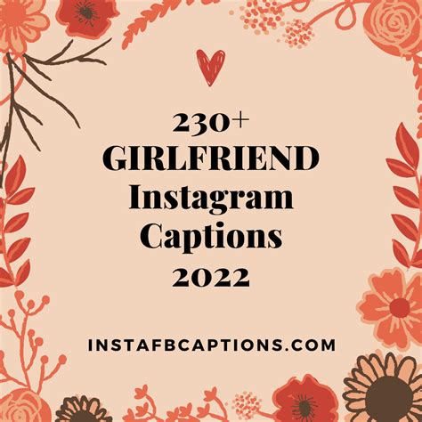 Romantic Captions For Girlfriend Instagram Posts Instafbcaptions