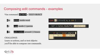 The Joy Of Vim Ppt