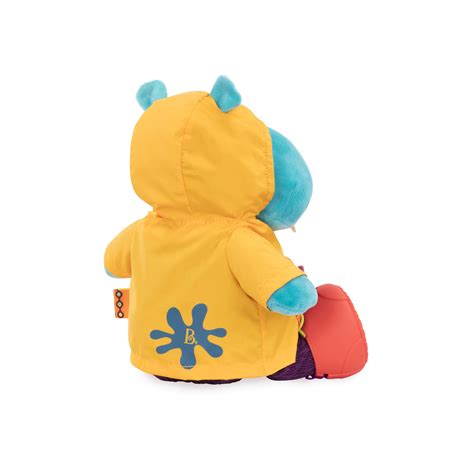 Giggly Zippies Hank Interactive Plush Hippo B Toys