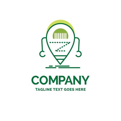 Android Beta Droid Robot Technology Flat Business Logo Template Creative Green Brand Name