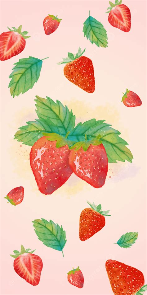 Strawberry Wallpaper Background Image Hd Picture By Kekesenpai