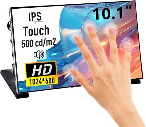 Geeekpi 101 Inch Lcd Screen For Raspberry Pi 1024x600 Ips Lcd Display Hdmi Portable Monitor