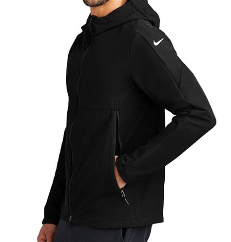 Custom Nike Hooded Soft Shell Jacket Design Online