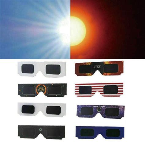 December Annular Total Solar Eclipse Glasses Paper Vicedeal