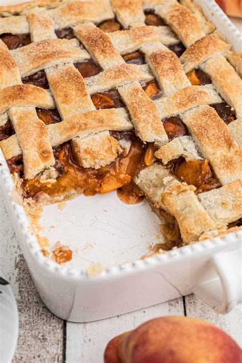 Southern Peach Cobbler Recipe With Pie Crust The Cagle Diaries