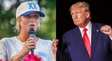 Riley Gaines Snaps On President Donald Trump For Mocking God In