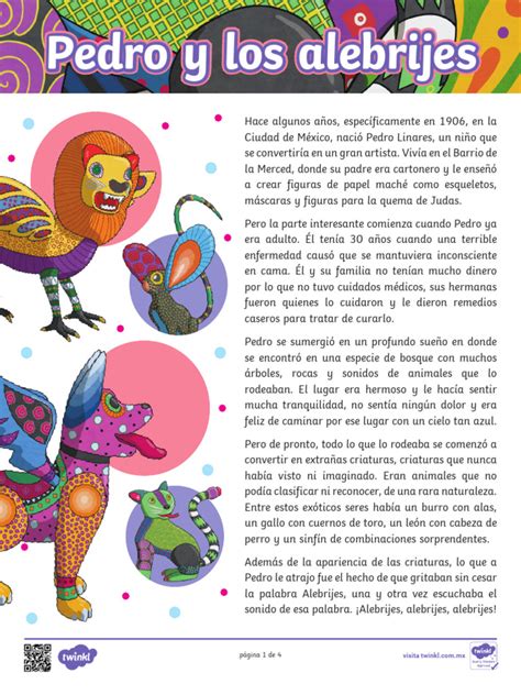 Cuento Alebrijes Pdf