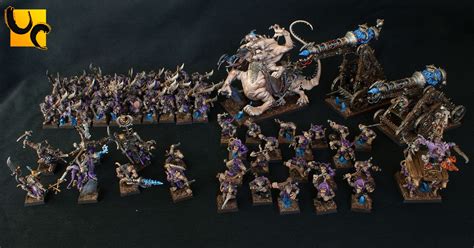 Standard Warhammer Naggaroth Skaven Army Showcase Tzeentch Chaos