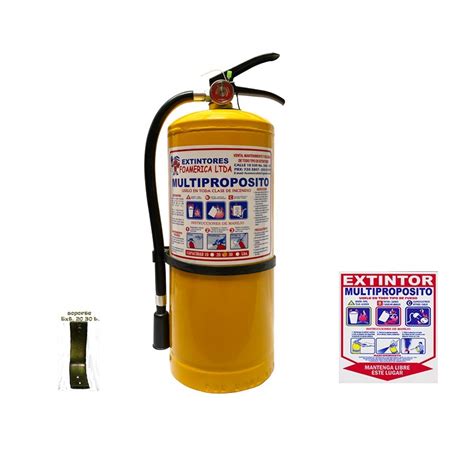 Extintor De Incendios De Polvo Químico Seco Extintor Industrial 6 Kg