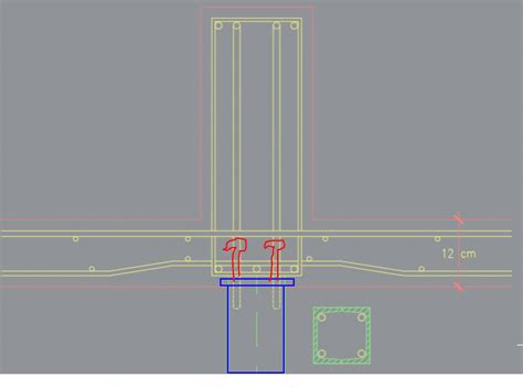 Steel Beam To Concrete Slab Connection Diagram Home Design Ideas