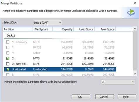 How To Move Unallocated Space To C Drive In Windows 10