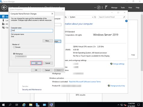 How To Change The Hostname On Windows Server Snel Com