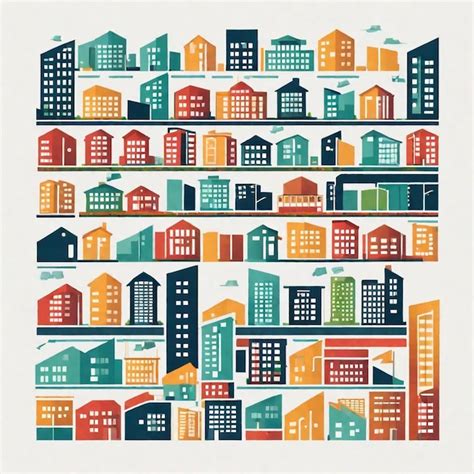 Premium Ai Image Urban Population Growth Trends