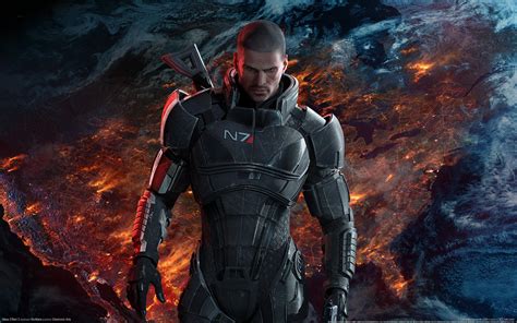 Commander Shepard Hd Wallpaper Mass Effect 3 Heroic Vibes
