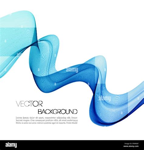Vector Abstract Spectrum Curved Lines Background Template Brochure Design Stock Vector Image