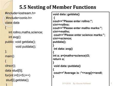 Classes And Objects In Cpp Overview Ppt Free Download