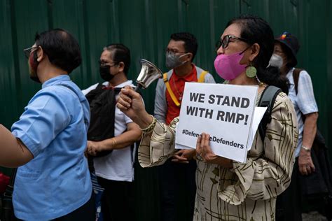 Philippines Group Hits ‘renewed Judicial Attacks Against Rights