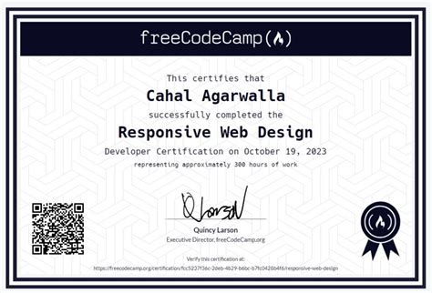 cahal agarwalla on linkedin freecodecamp html css