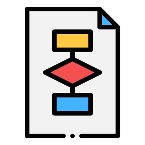 Workflow Generic Color Lineal Color Icon
