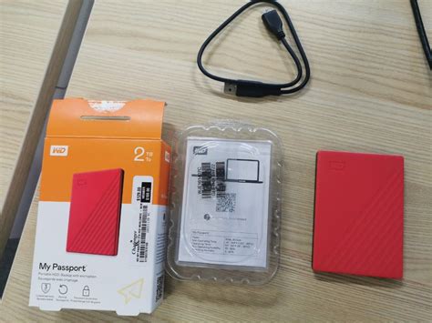 Wd My Passport Red 2tb Hdd Computers And Tech Parts And Accessories Hard Disks And Thumbdrives On
