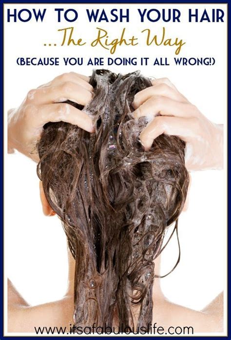 How To Wash Your Hair Properly How To Wash Hair Correctly How To