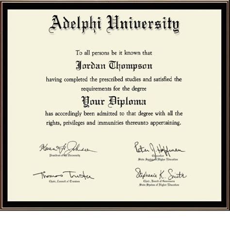 Degree Certificate Template Free Word And Excel Templates