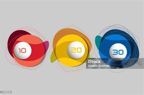 세 단계 요소 거품 차트 구성표 다이어그램 인포그래픽 템플릿 0명에 대한 스톡 벡터 아트 및 기타 이미지 0명 3가지 개체 개념 Istock