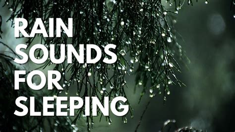 Rain Sounds For Sleeping Instantly Fall Asleep With Rain Sound At