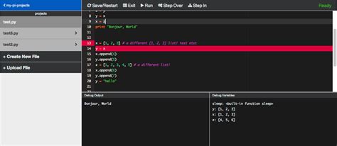 Debugging With The Raspberry Pi Webide From The Adafruit Learning
