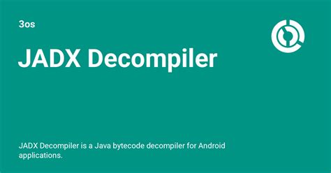 Jadx Decompiler 3os