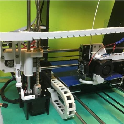 3d Printable Anet A8 X Axis Cable Chain With Z End Stop By Aaron Zielinski