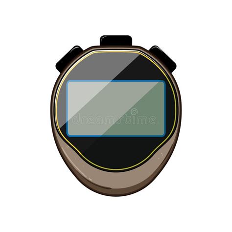 Timer Stopwatch Cartoon Vector Illustration Stock Illustration Illustration Of Hour Sign