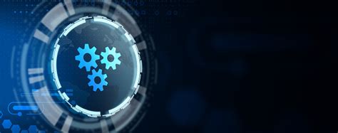 비즈니스 기술 인터넷 및 네트워크 개념 자동화 소프트웨어 기술 프로세스 시스템 3d 일러스트레이션 0명에 대한 스톡 사진 및