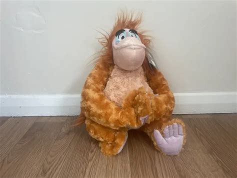 Disney Store Exclusive The Jungle Book King Louie Orangutan Large Plush With Tag £1399