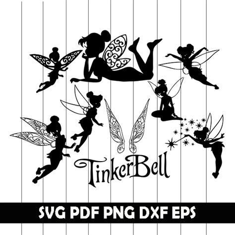 Tinkerbell Svg Tinkerbell Svg File Tinkerbell Clipart Tin Inspire Uplift