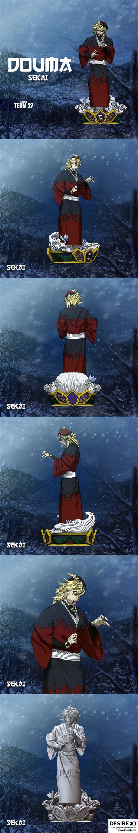 Desire Fx 3d Models Douma Statue And Bust 3d Print Model