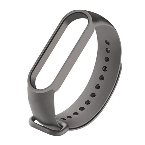 Ремешок Xiaomi Mi Band 5 Mi Band 6 Silicone Sport Band серый купить по цене 57 грн в Киеве