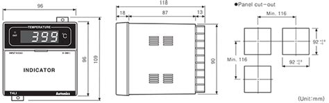Autonics T4yi N4nkcc N Temperature Indicator Tequipment