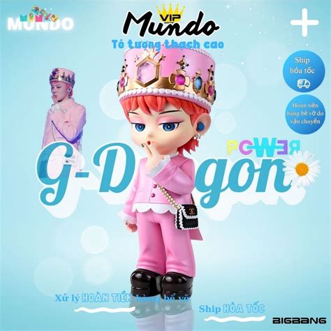 G Dragon Mama 2025 Plaster Statue Size Xxl K Pop Coloring Model