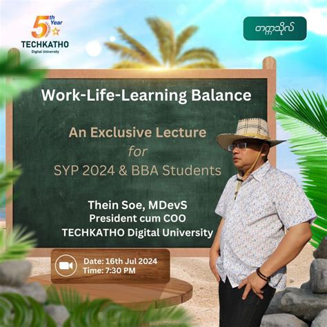 Thein Soe On Linkedin Techkatho Tdu