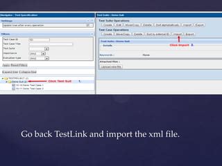 Excel To TestLink PDF