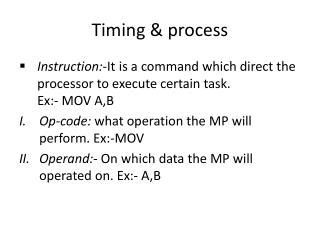 PPT Timing Process PowerPoint Presentation Free Download ID