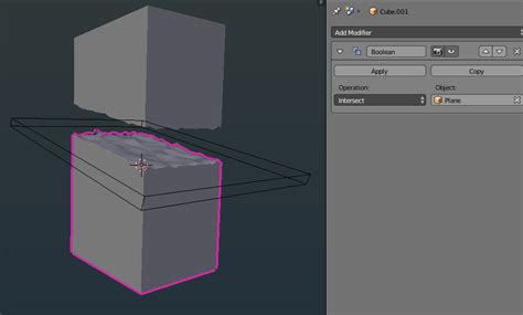 Modifiers Split A Mesh With A Plane Blender Stack Exchange