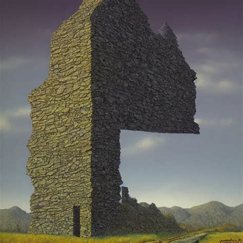 A Building In A Landscape By Michael Whelan Stable Diffusion Openart